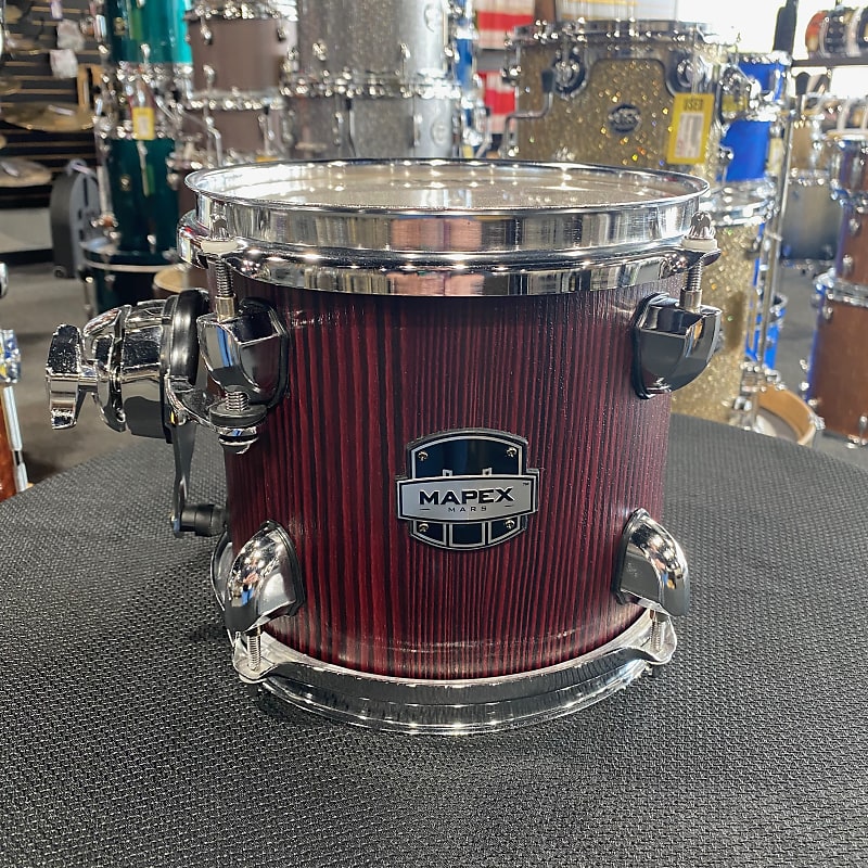 Mapex Mars 8x7” Birch Rack Tom - Bloodwood | Reverb