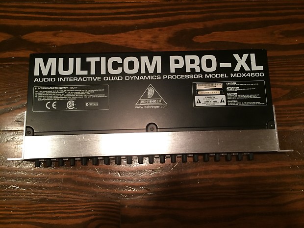 Behringer Multicom Pro-XL 4-Channel | Reverb