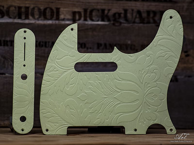 Telecaster Pickguard & Control Plate SET-of-2 – Mint Green | Reverb