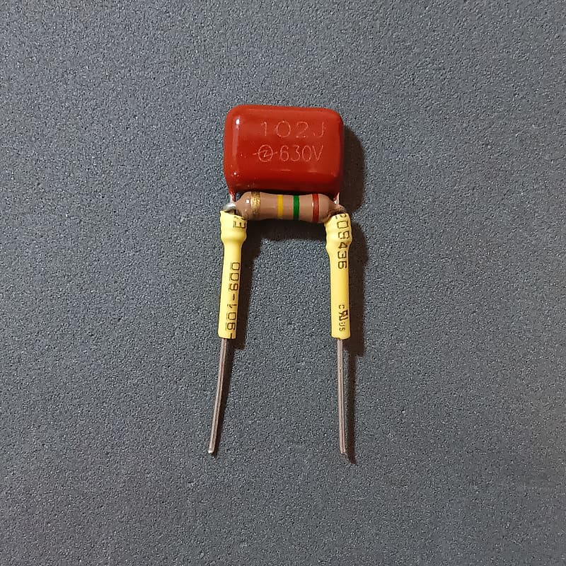 TREBLE BLEED "TV JONES" Spec "TKO" 1nF Poly Film capacitor, | Reverb