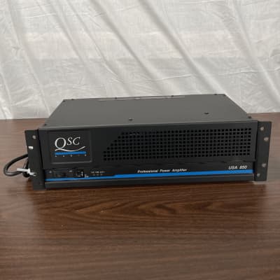 QSC Model USA 850 Professional Power Amplifier | Reverb