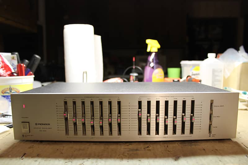 Restored Pioneer SG-300 7 Band Graphic Equalizer (3) | Reverb