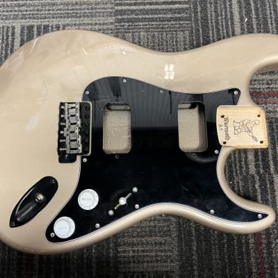 Warmoth Stratocaster Body - Gold | Reverb