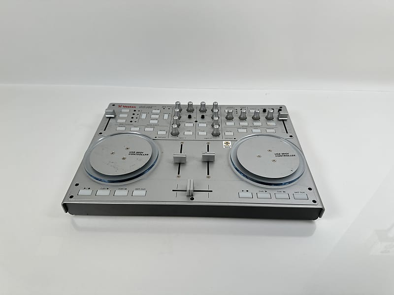 Vestax DJ Controller VCI-100 USB MIDI Controller Silver | Reverb