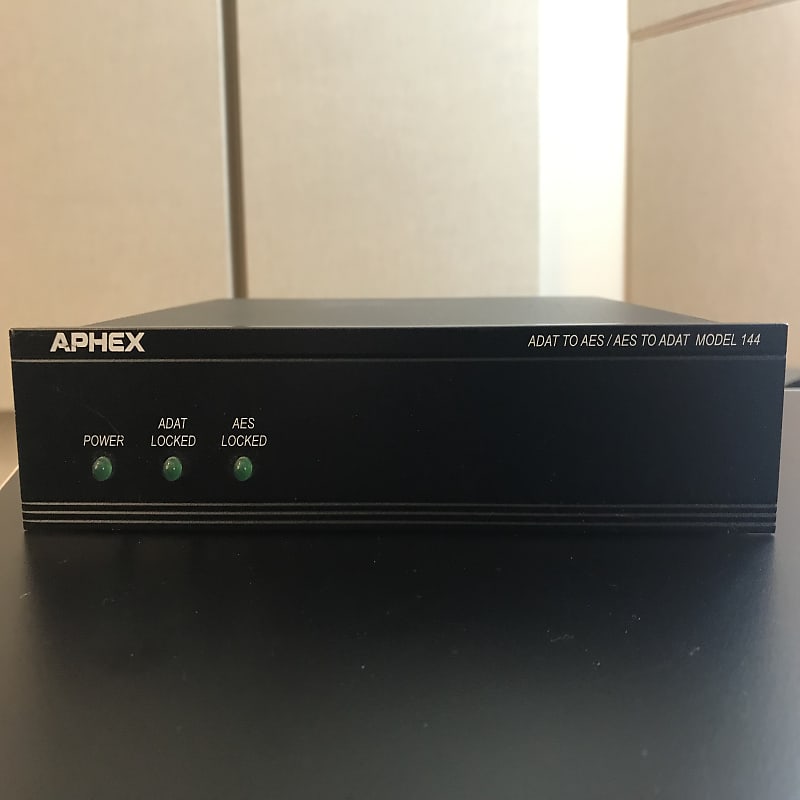 Aphex 144 AES/ADAT 8 Channel Converter with Snake and Optical | Reverb