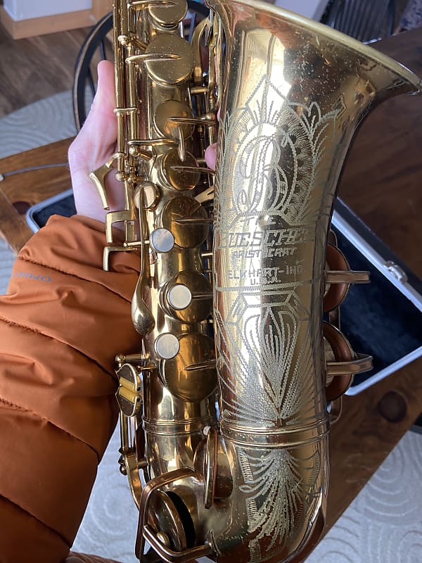 Buescher Big B Aristocrat Alto 1950’s - Brass | Reverb