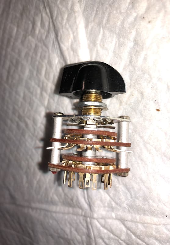 Varitone switch 2 pole 6 way with Bakelite knob -PRS- ES345 | Reverb