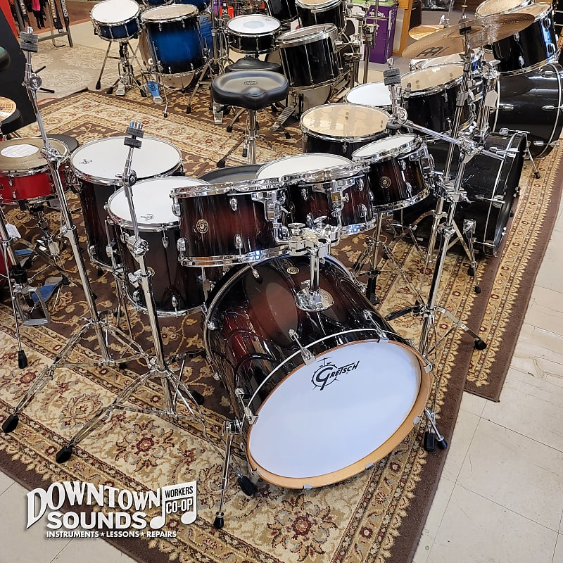 Gretsch Catalina Maple 7-Piece Drum Kit with PDP Hardware Set | Reverb