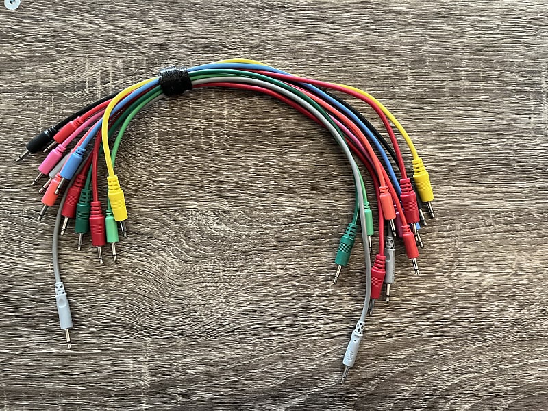 Bulk Eurorack Patch Cables, one dozen 30cm/12" | Reverb