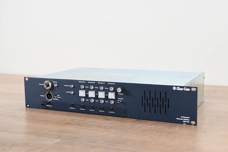 Clear-Com RM-704 4-Channel Remote Station (church owned) | Reverb