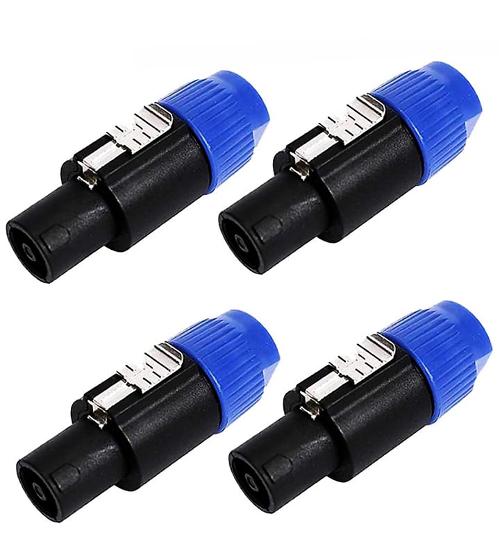 5Core Speakon 2 Pole Twist Lock Audio Jack Male Plug Speaker | Reverb