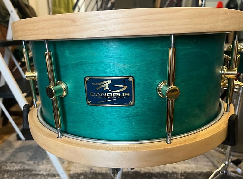 Canopus Limited Edition 10ply Maple Snare Drum 14x6.5 | Reverb