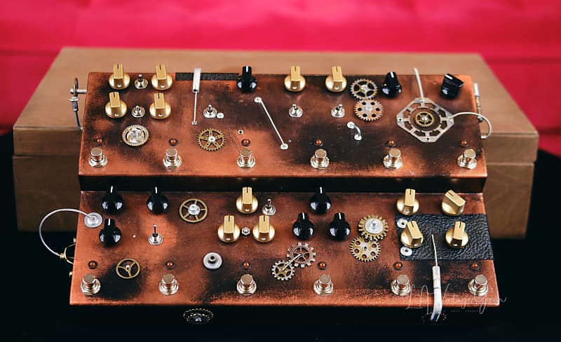 Jam Pedals Custom Shop 'Steampunk' Multi Pedalboard - A Nice | Reverb