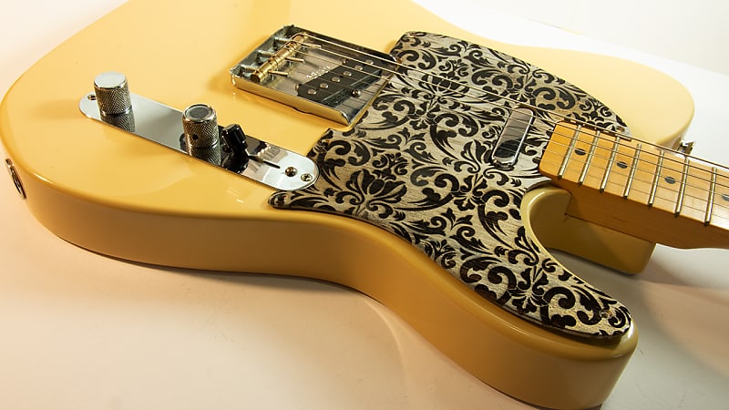 PickArt Telecaster Pickguard Vintage 52 Engraved Hand Made | Reverb