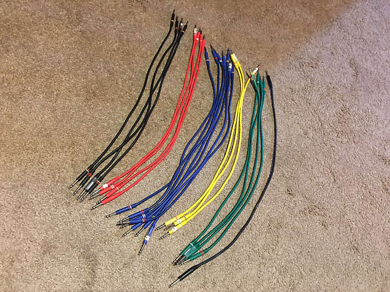 Mogami TT Patch Cables Mid 90's - Multi Colors | Reverb