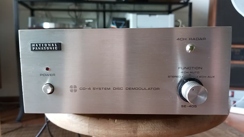 National Panasonic SE-405 CD-4 Disc Demodulator | Reverb