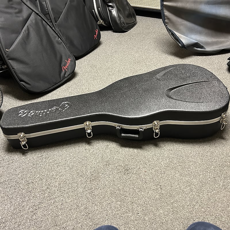 Martin Acoustic Guitar Hard Case Black w/Green | Reverb