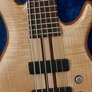 Cort Artisan Series A6 6-String Electric Bass, Open Pore | Reverb