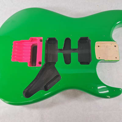 Green Meanie Body- Fits Fender (tm) Strat Stratocaster Necks | Reverb