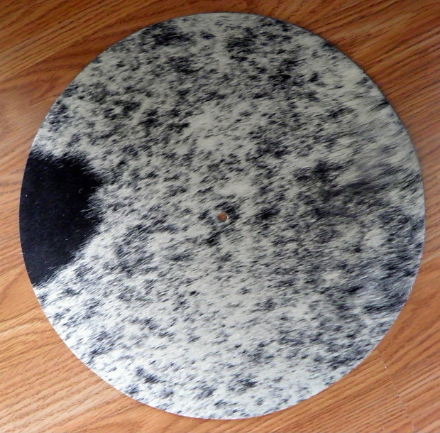 Turntable Mat - Black & Gray | Reverb