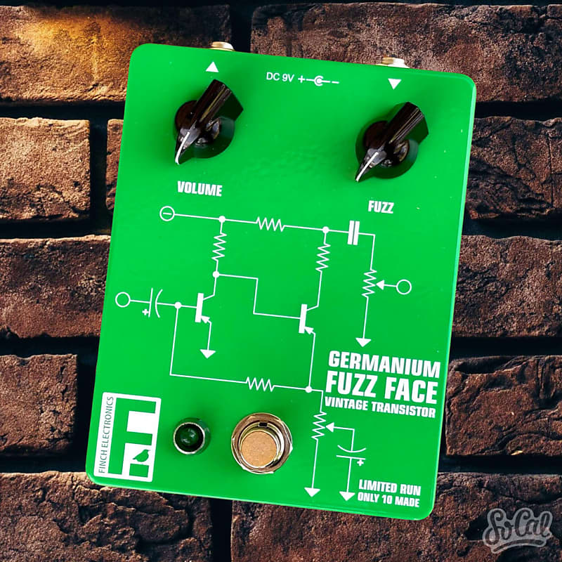 Finch Electronics Custom Germanium Fuzz Face (Vintage Mullard | Reverb