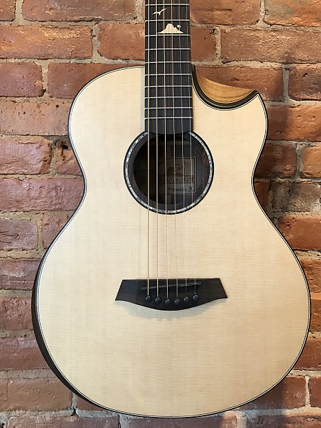 Islander By Kanile'a ASMG-EQ Acacia Spruce Mini Guitar | Reverb