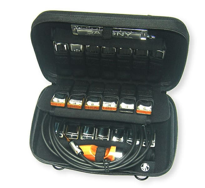 Seydel Hard Case for 20 Diatonic Harmonicas with Shoulder | Reverb