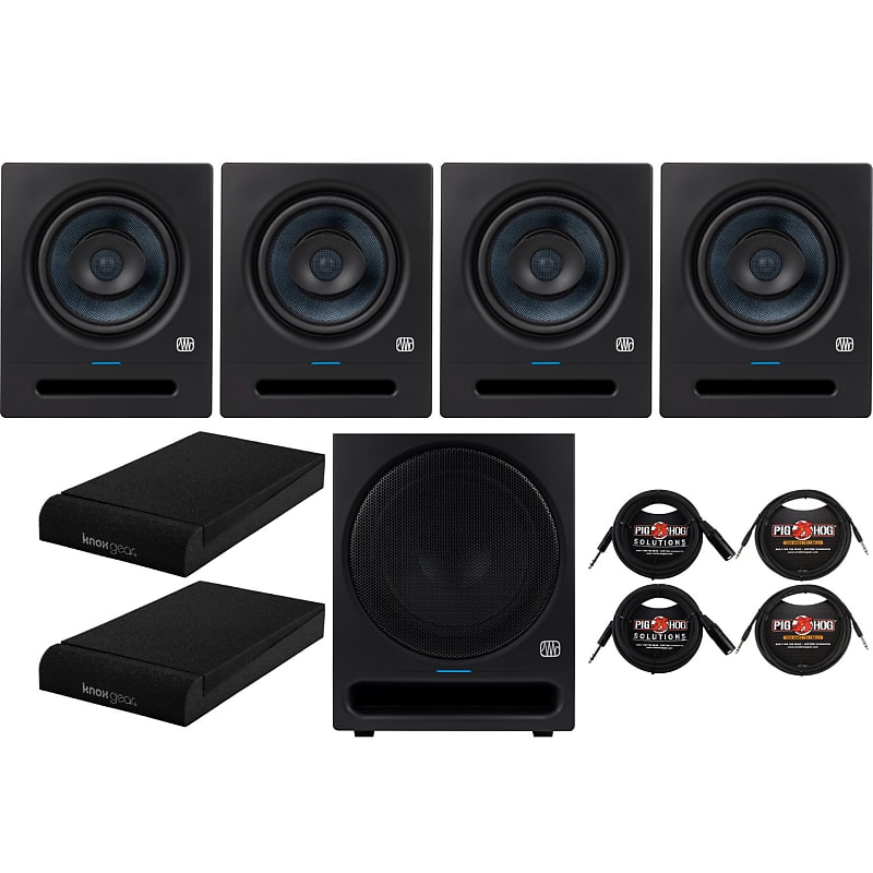 Presonus Eris Pro 8 8-Inch Driver Active Coaxial 2-Way Studio | Reverb