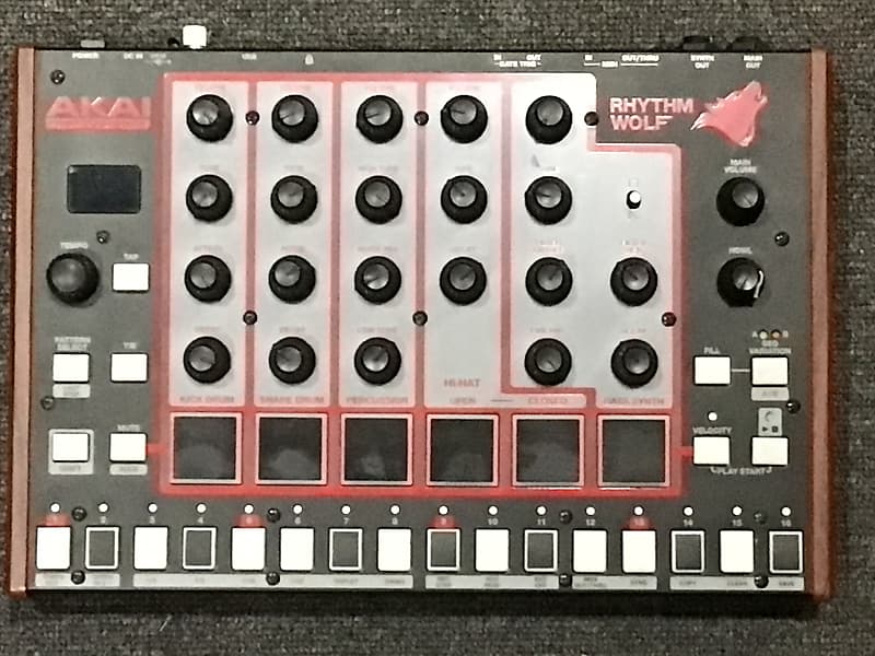 Used Akai RHYTHM WOLF | Reverb