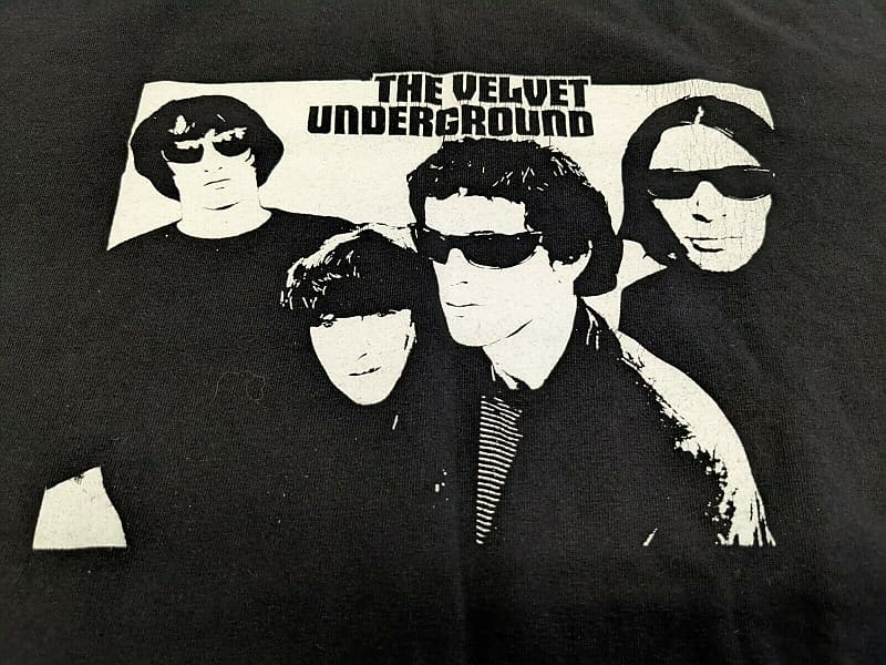 velvet underground lou reed john cale MINT 2018 2xl tee - | Reverb
