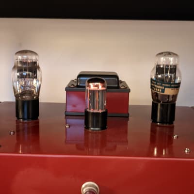 Type 45 Matched Pair Raytheon Tubes Strong Testing #45 TV7 | Reverb