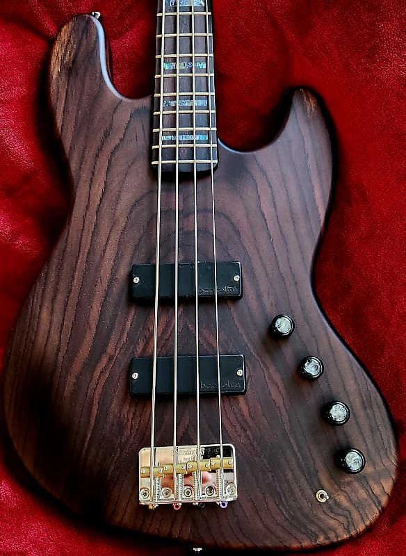 SJ Custom Guitars Jazz Bass ,all Rosewood, Bartolini, | Reverb