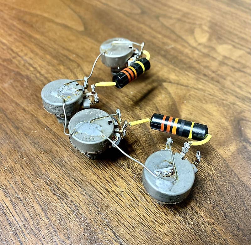 Gibson 1962 Wiring Harness Pots CTS Centralab (Les Paul, SG) | Reverb
