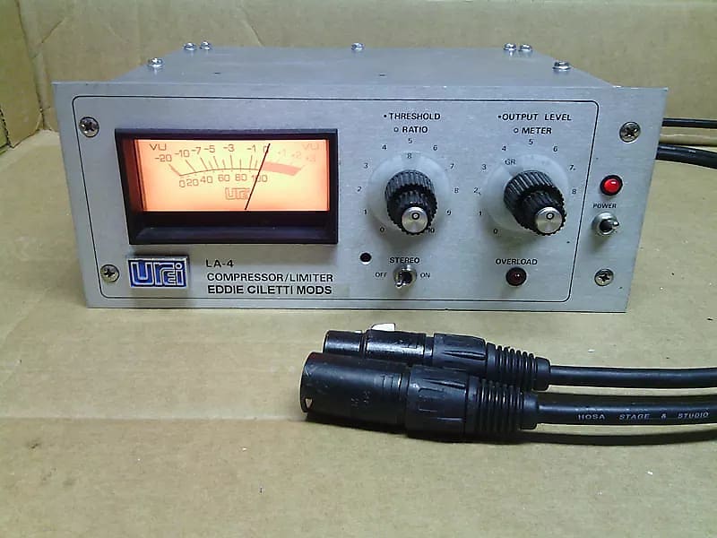 Urei LA4 opto compressor with Eddie Ciletti Upgrade mods & | Reverb