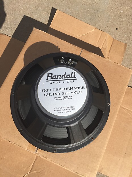 Randall RS12-50 12" 50w Guitar Speaker | Reverb