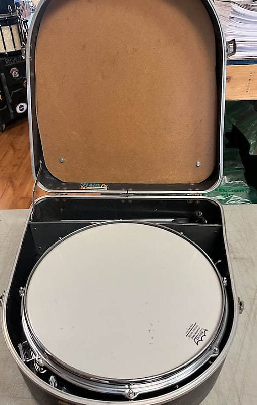 USED Slingerland 8-Lug Chrome Student Snare Drum with Hard | Reverb