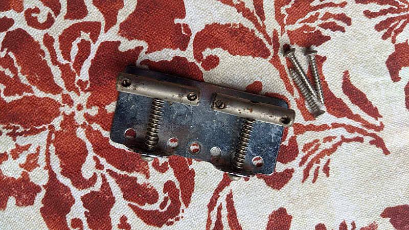 Vintage Fender Telecaster bass bridge | Reverb