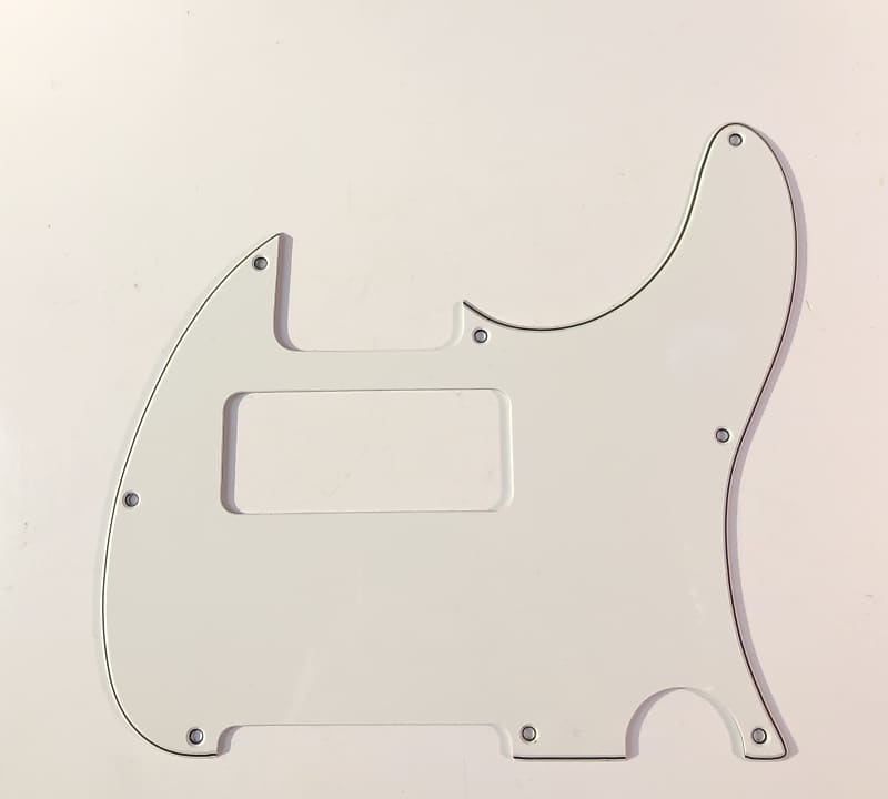 G&L ASAT Blues Boy 90 3-Ply Pickguard Chandler 2014 White | Reverb