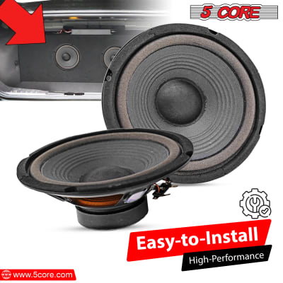 5 Core 6 inch Subwoofer 260W,4OHM Replacement DJ Speaker Car | Reverb