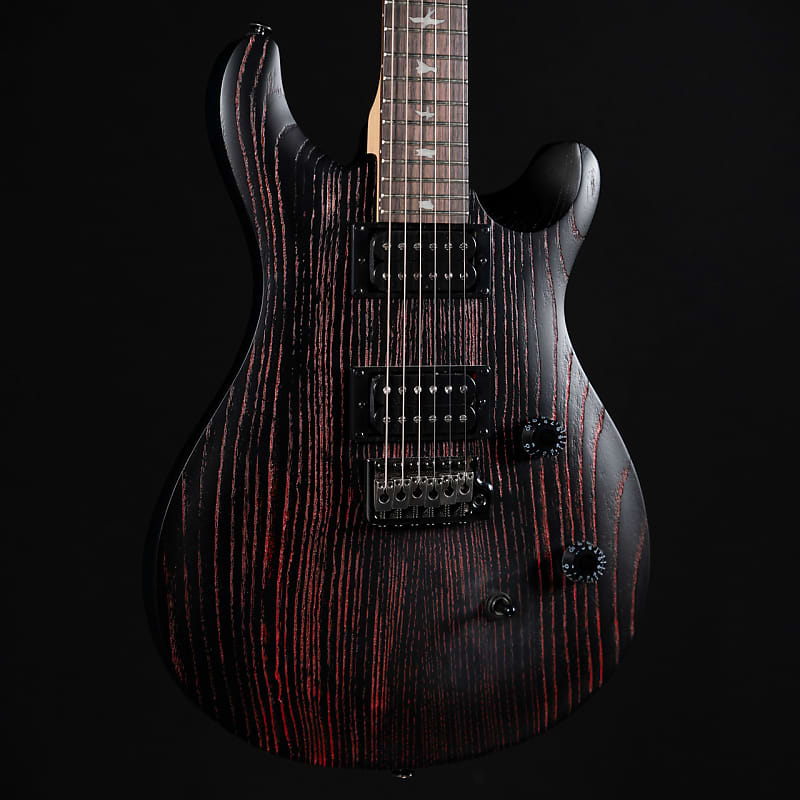 PRS SE Swamp Ash CE 24 "Sandblasted" Limited Edition - Red | Reverb