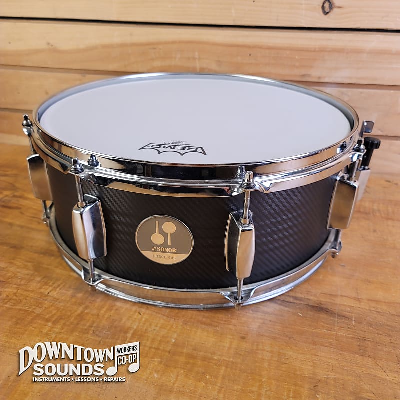 Sonor Force 505 5.5” x 14” Snare Drum with Road Runner 6.5" x | Reverb