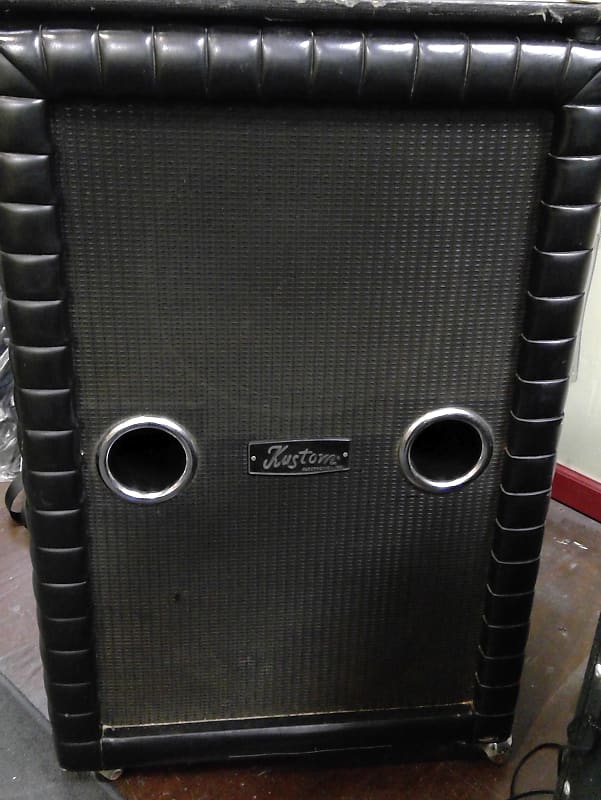 Vintage Kustom 215 Bass Cab | Reverb