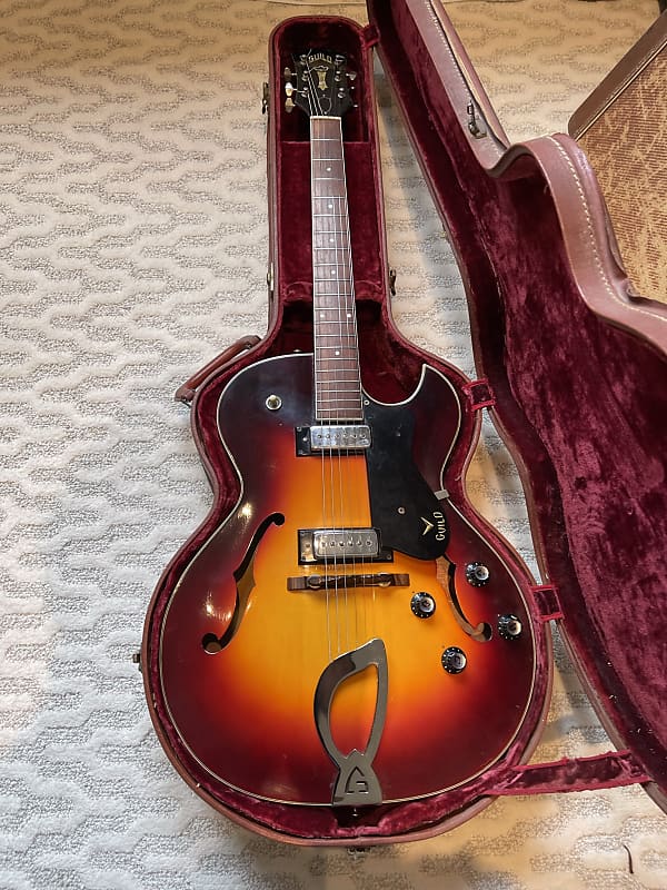Guild T-100 Slim Jim 1961 Sunburst | Reverb