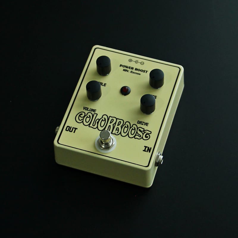 Boutique limited edition colorboost power boost handmade | Reverb