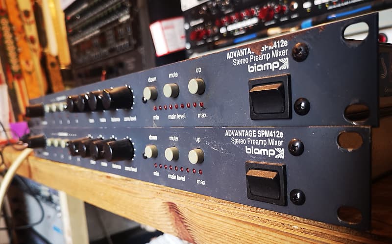 Biamp SPM412e Microphone Mic Pre Amp Preamp With Limiters | Reverb UK