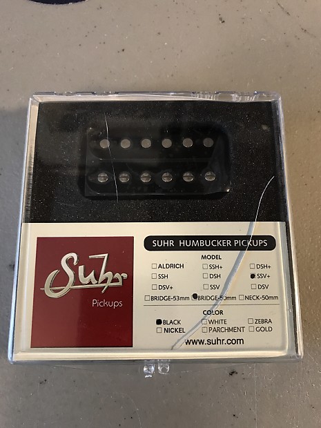 SUHR SSV+ Plus Single Screw Vintage Humbucker Pickup | Reverb UK