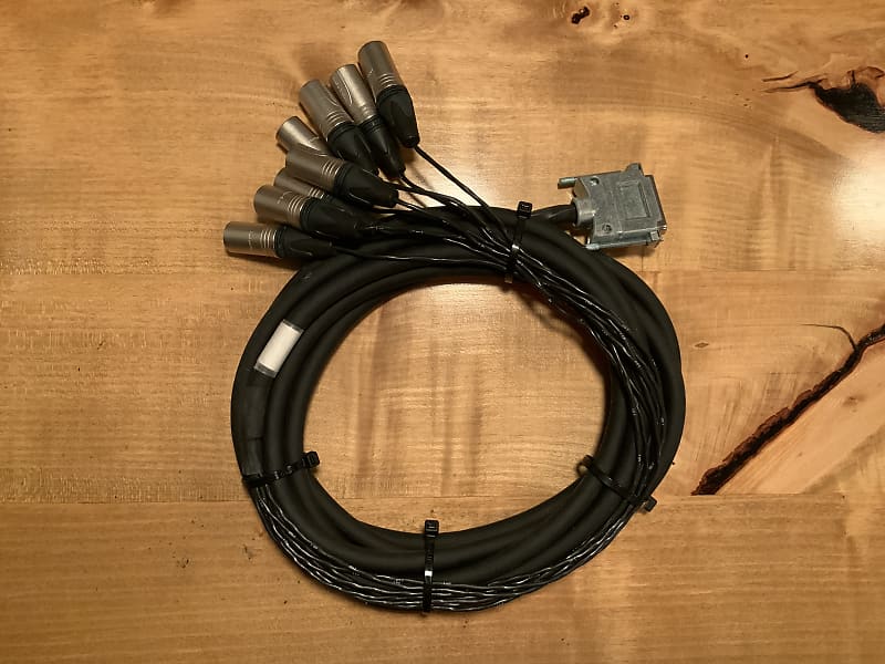 Redco TGS-8 DB25-XLR Male 8 Channel Analog Interface Cable - | Reverb