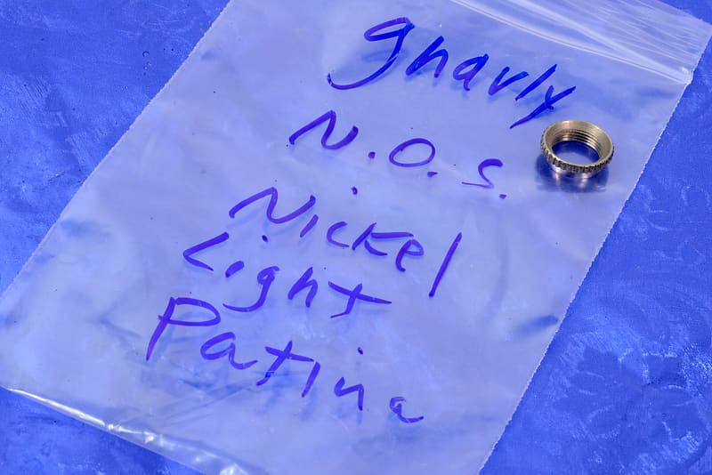 Gibson Switchcraft USA Gnarly Nickel Knurled Toggle Switch | Reverb