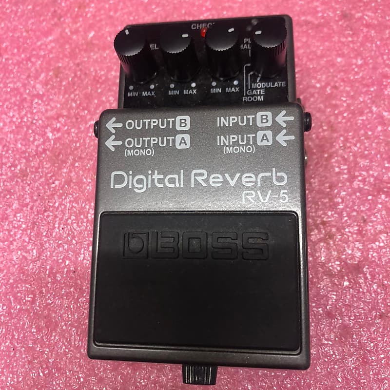 Boss RV-5 Digital Reverb (Dark Gray Label) | Reverb