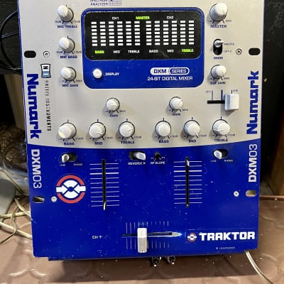 Numark DXM03 2-Channel 24-Bit Digital Mixer w/ AC Cord and 2 | Reverb